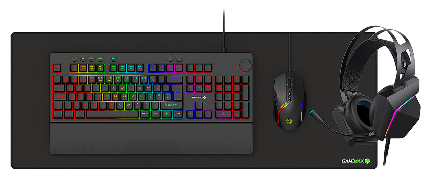GameMax Pulse Pro 4 in 1 RGB Combo Set - KB-GAM-PULSE/COMBO — Digitek ...