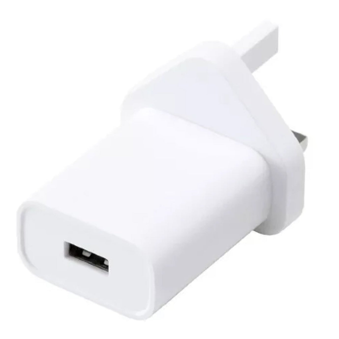 5V 1A USB A To Mains Plug Adapter - White - USB-3PIN/1A — Digitek ...