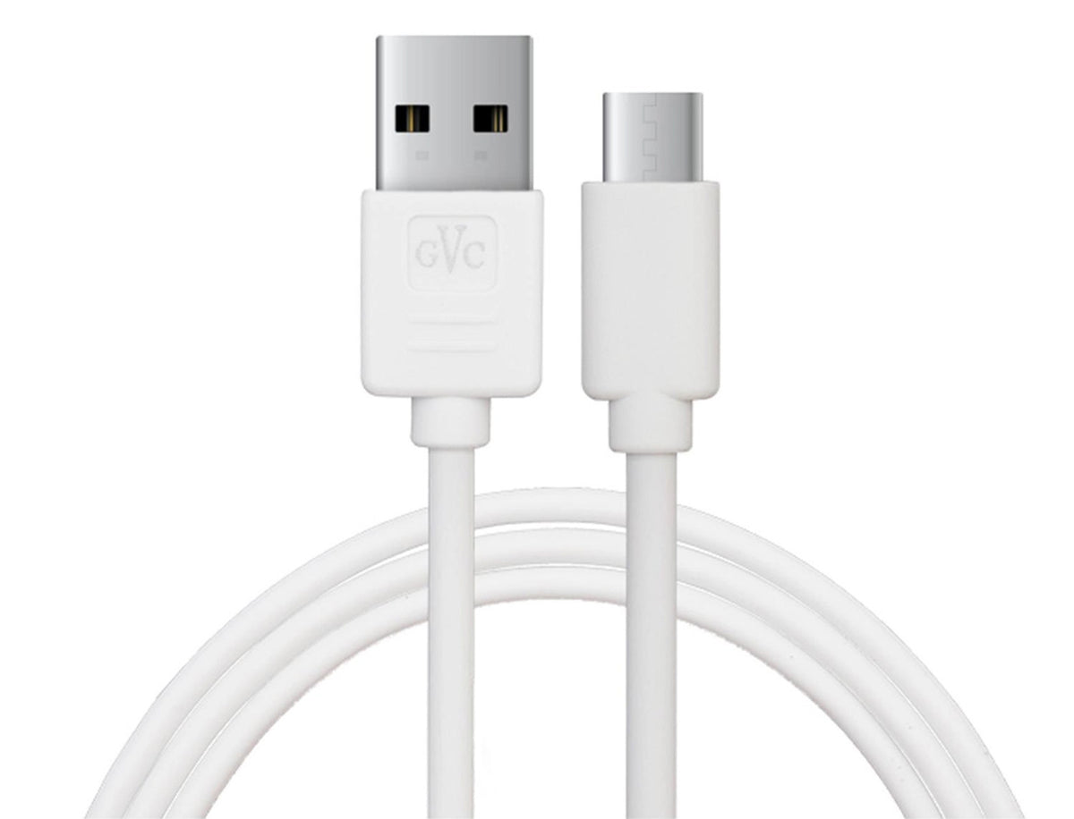 GVC USB to Type C Cable For Charging & Syncing - 1M - White - GVC-USBC ...
