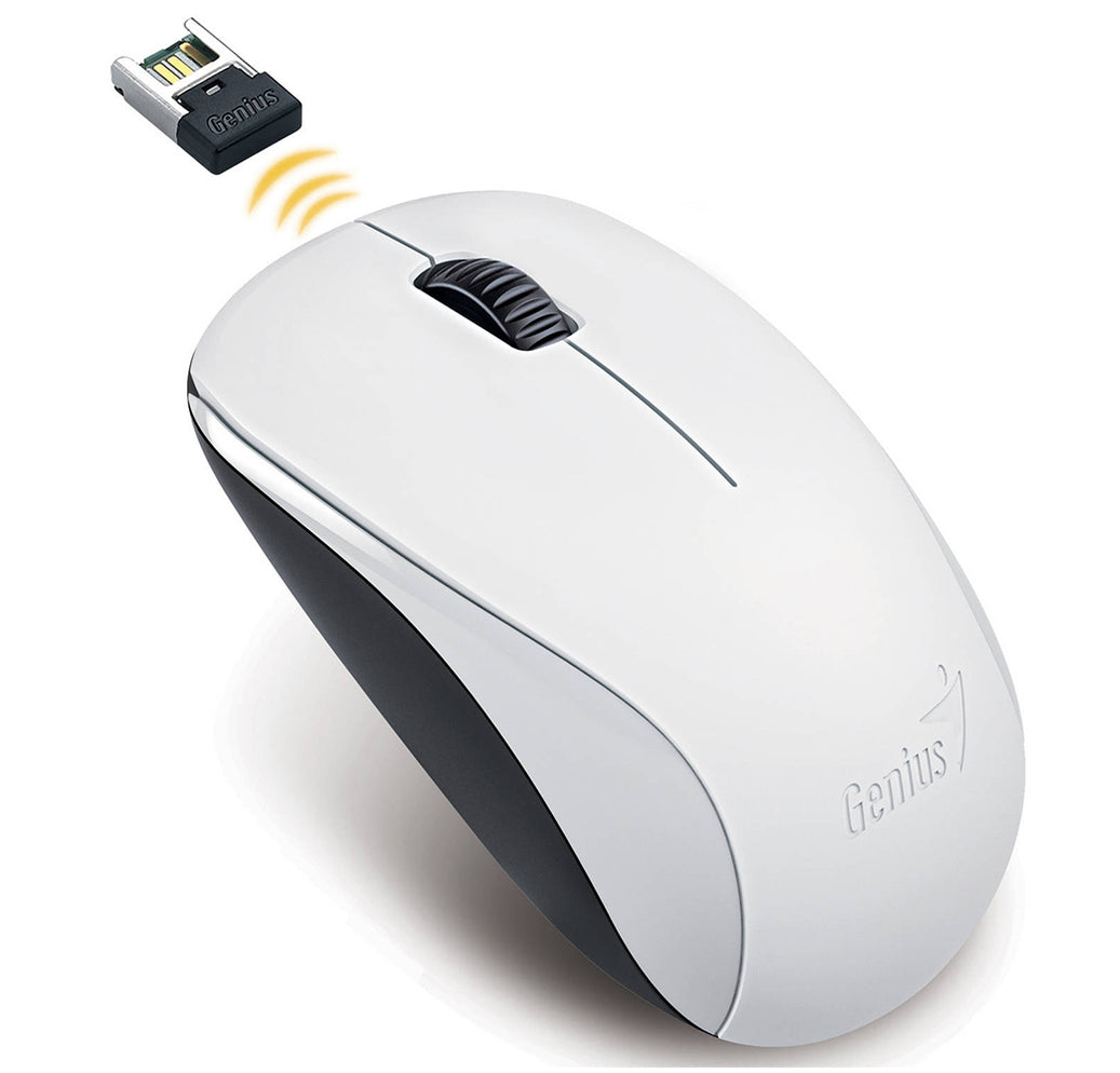 Genius NX7000 White Wireless Mouse - MSE-WL/GEN-WHT — Digitek Trading Ltd