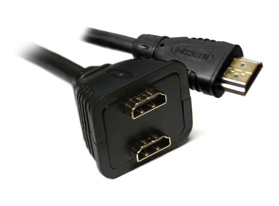 VioByte HDMI Two Way Splitter Cable - CB-HDMI-SPLIT — Digitek Trading Ltd
