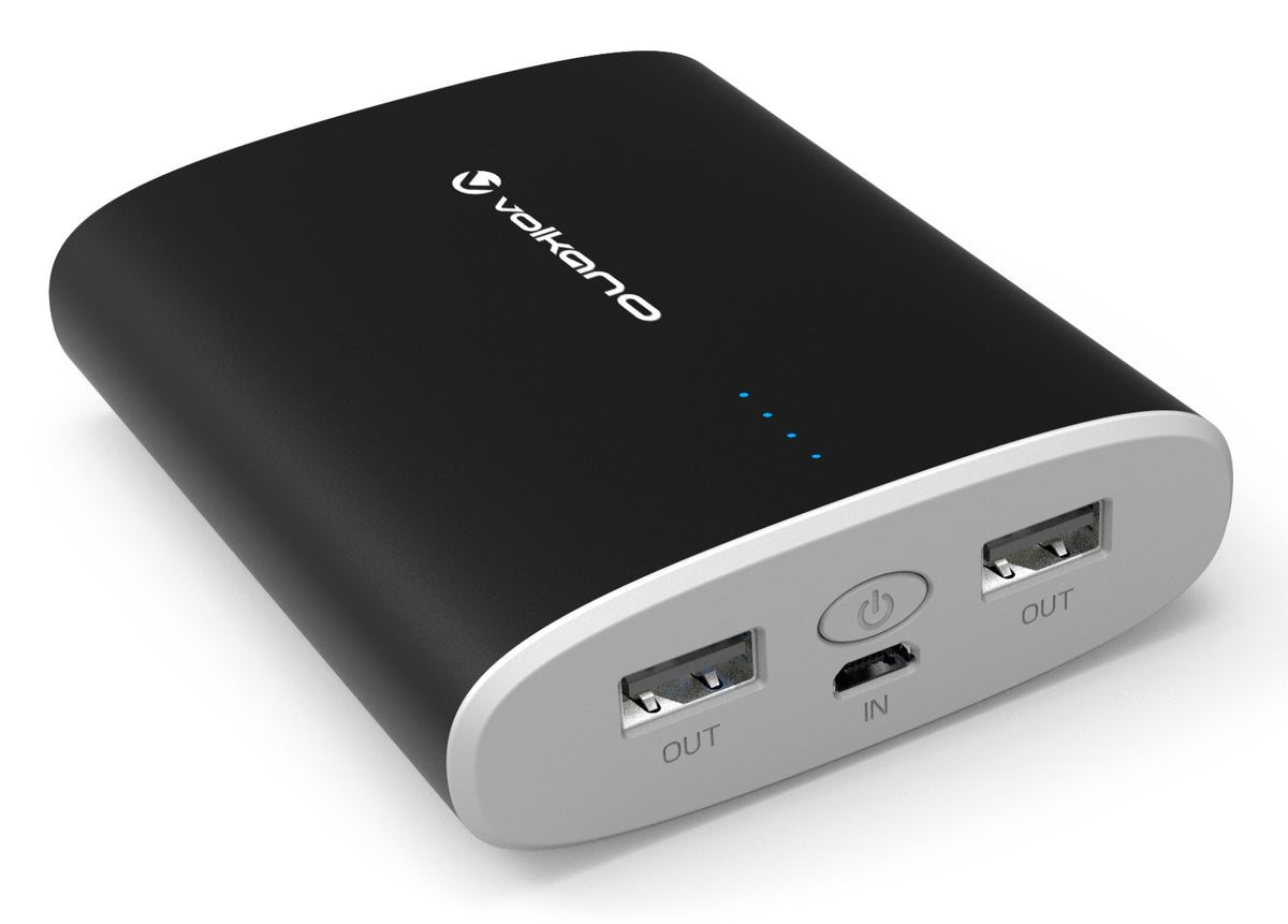Volkano Massive Erupt Series 10000mAh Portable PowerBank - Black - VOL ...